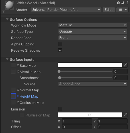 【Unity】URPのMaterialに指定するTextureのMapはコレ - SOLE GAME CREATER