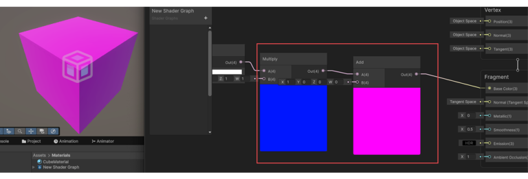 【Unity Shader入門②】Shader Graphの使い方と基本ノードを完全図解｜マテリアル作成の第一歩 - SOLE GAME CREATER